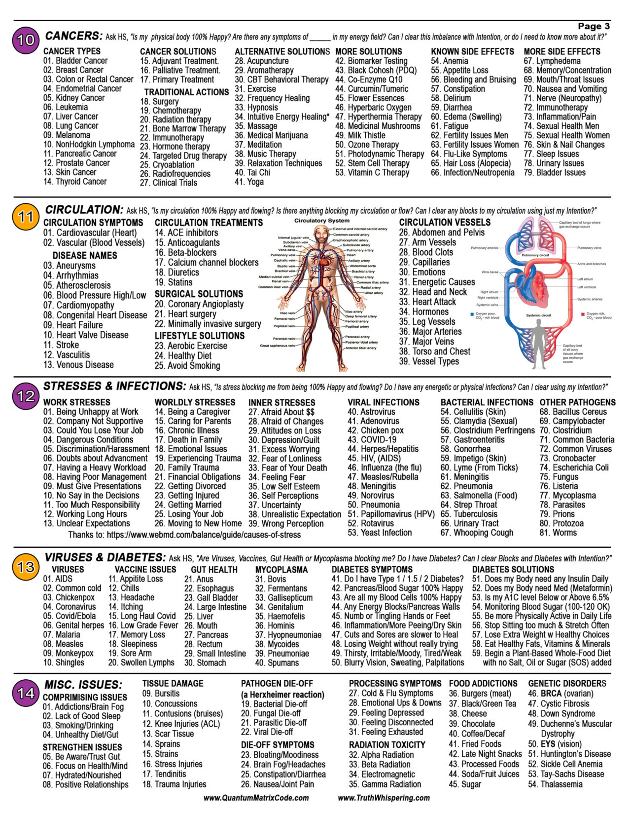 QMC Chart | The Quantum Matrix Code